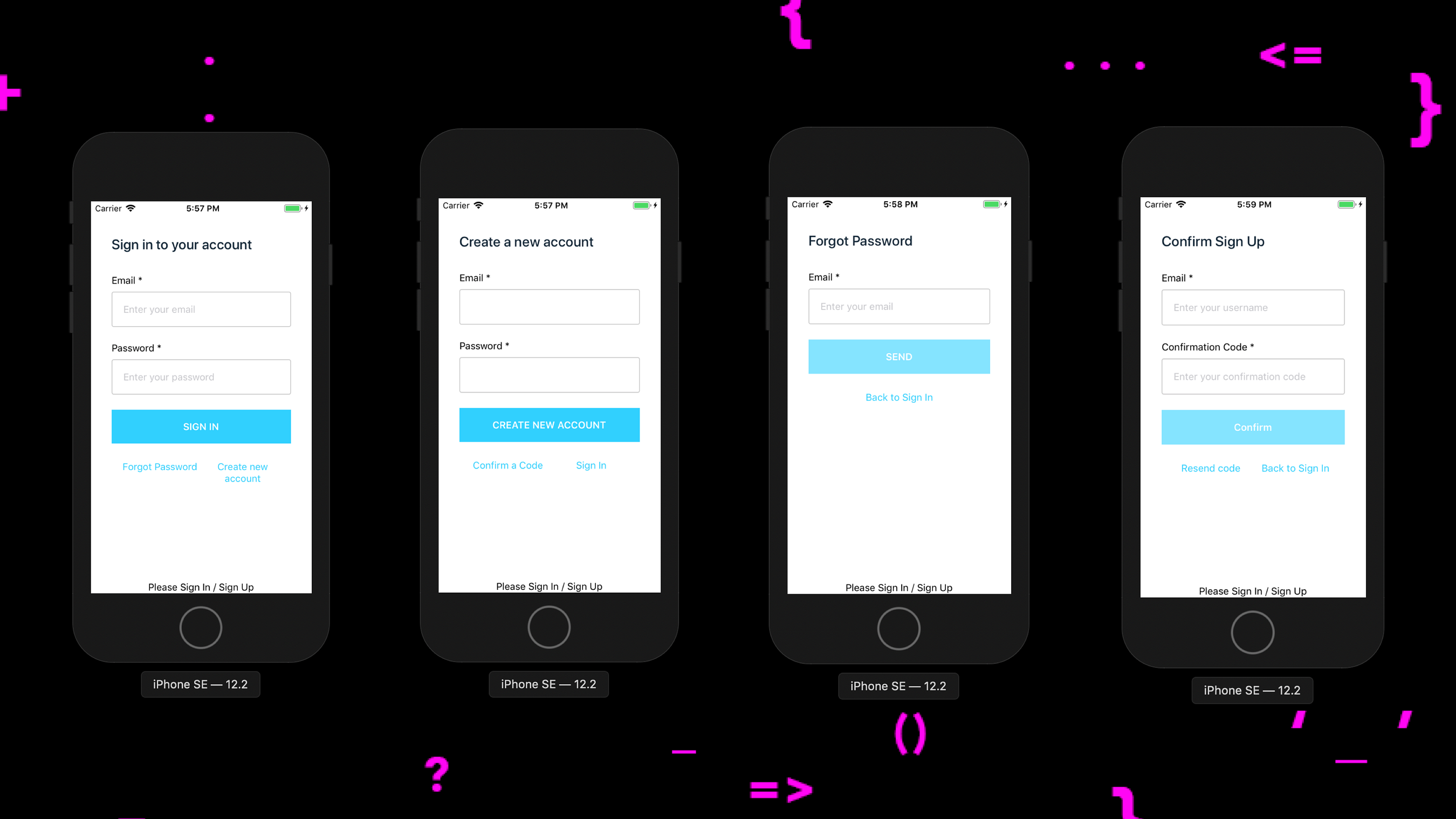 AWS Amplify + React Native / Authentication 🔐 FULL SETUP | by Play Ra | ITNEXT