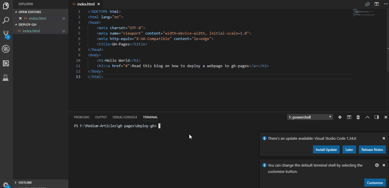 Get your static website live in less than 60 seconds | by Madhav Bahl ...