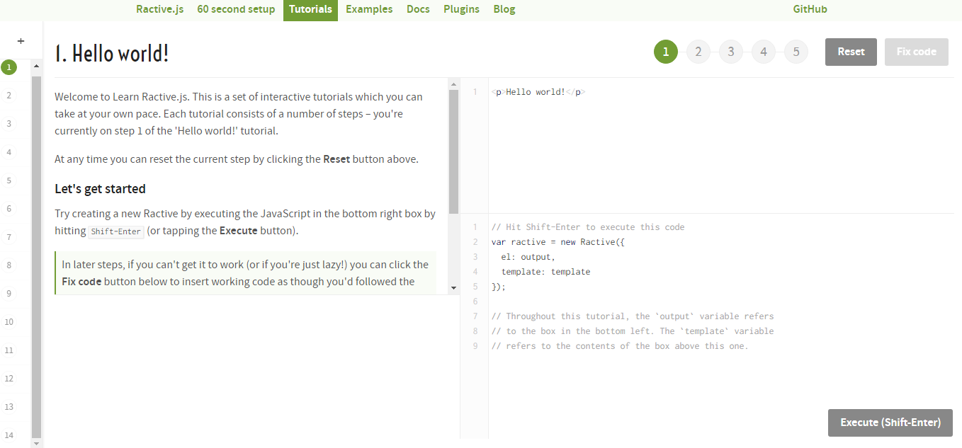 8 Resources to Learn Ractive JS. Ractive JS is a template-driven UI ...