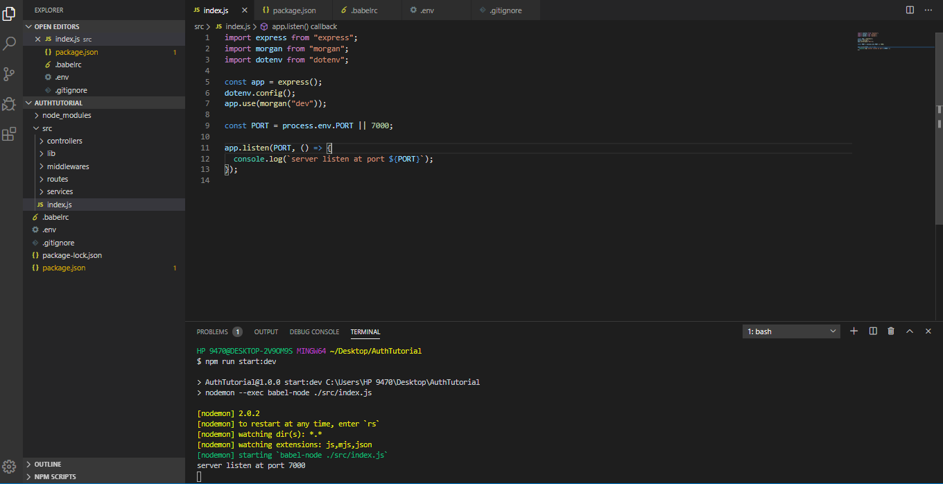 Nodejs Authentication Using Jwt And Refresh Token And Sequelize And