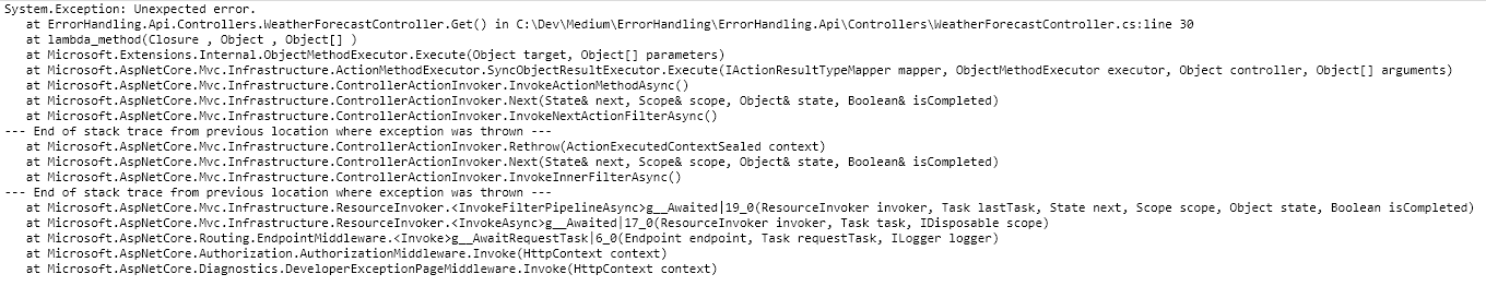 How to make your .NET Core API fail gracefully | by Andre Lopes | The ...