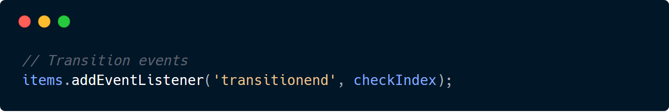 Infinite pure Javascript slider (click and touch events)