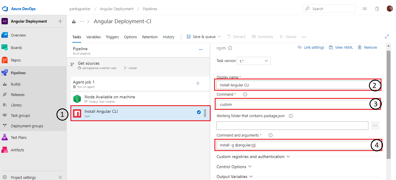 Angular on Azure — Part I. Using Azure Pipeline | by Pankaj Parkar ...