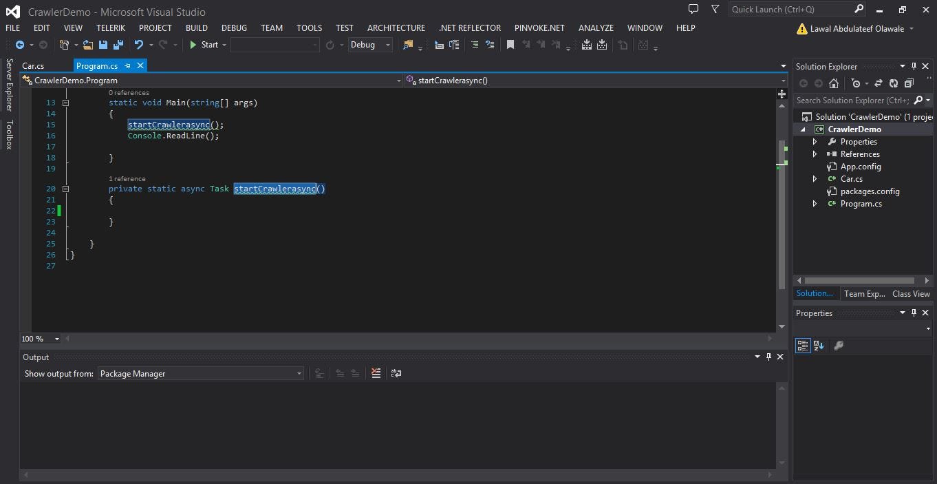 Web Crawling tutorial in c#. in this tutorial i am going to show you ...