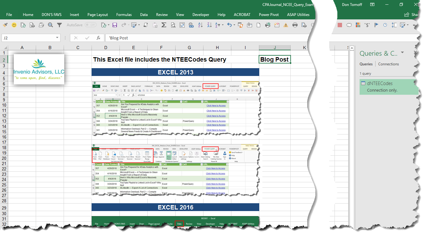 MS Excel Power Query — “Are You Kidding Me?” — #1 | by Don Tomoff | Let’s Excel | Medium