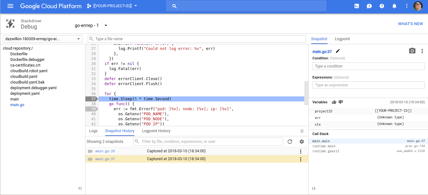 Stackdriver Error Reporting: part 2 | by Daz Wilkin | Google Cloud ...