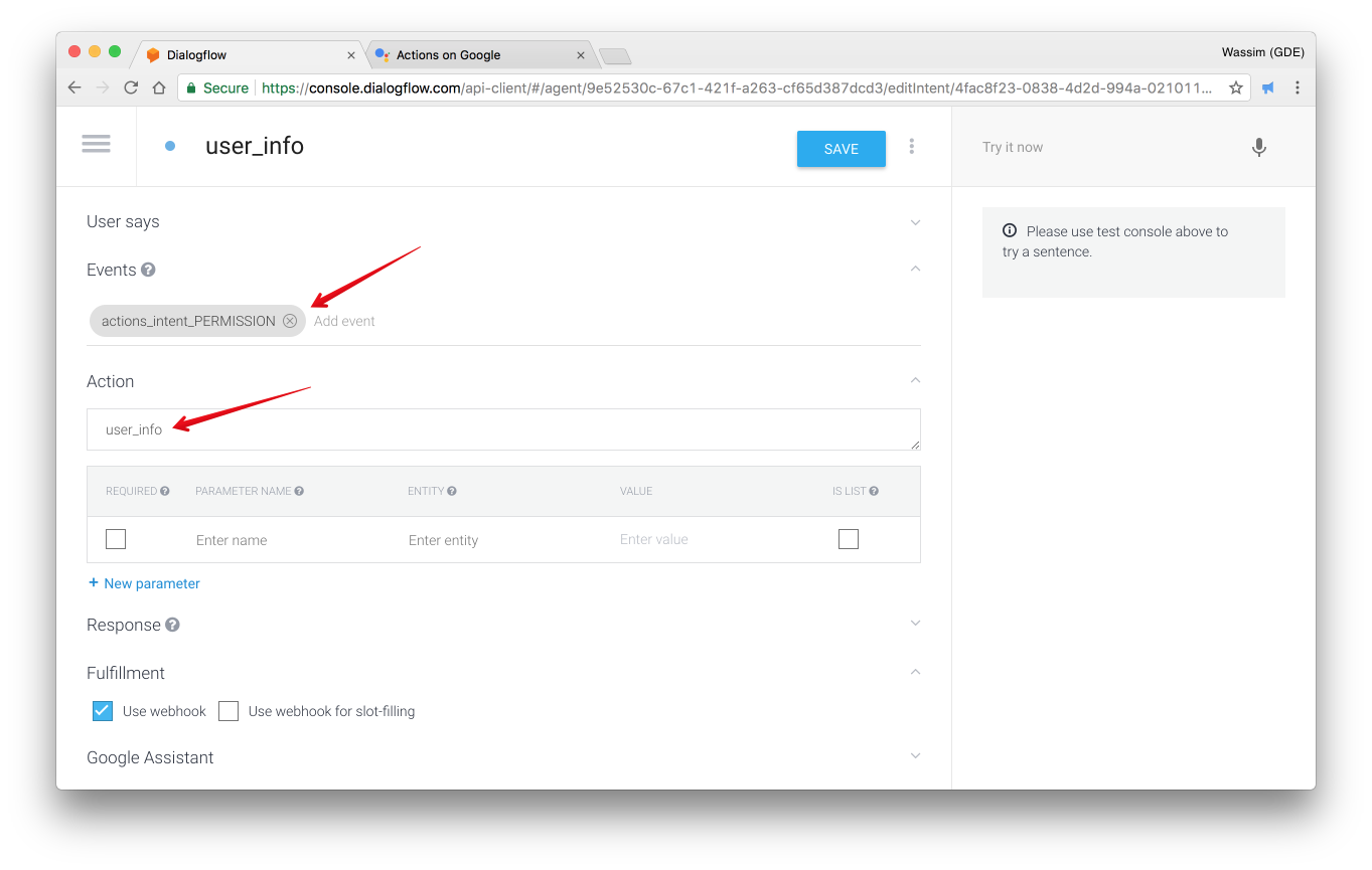 Handling Permissions with DialogFlow and Actions On Google | by Wassim Chegham | Google ...
