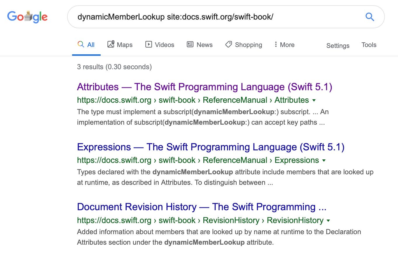 如何搜尋 The Swift Programming Language | by 彼得潘的 iOS App Neverland | 彼得潘的 Swift iOS App 開發問題解答集 ...