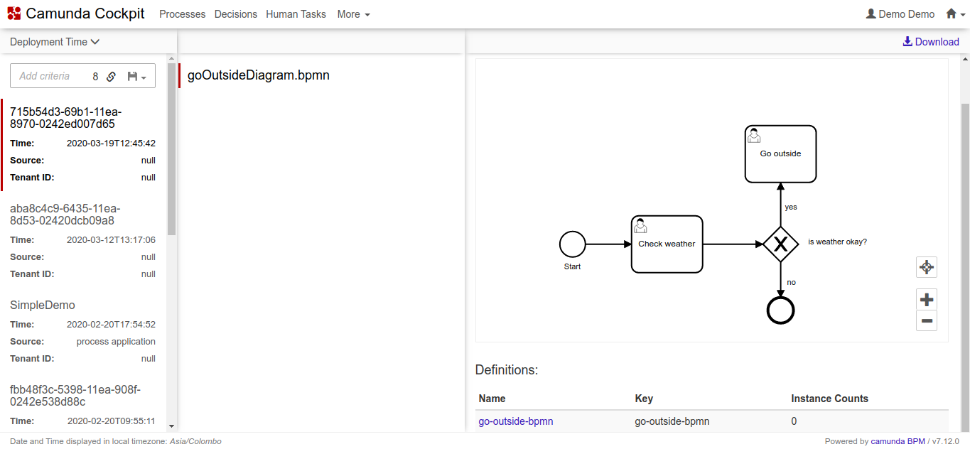 How to deploy a BPMN, start and complete a transaction with Camunda REST | by Dushan Devinda ...