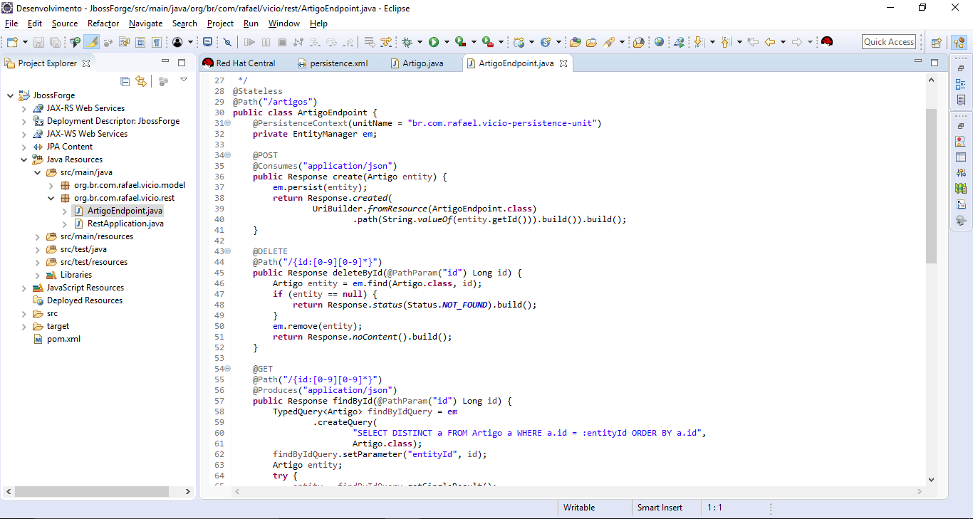 JBoss Forge, muito mais que iniciando um projeto | by Rafael ‘Vicio’ Augusto | Medium