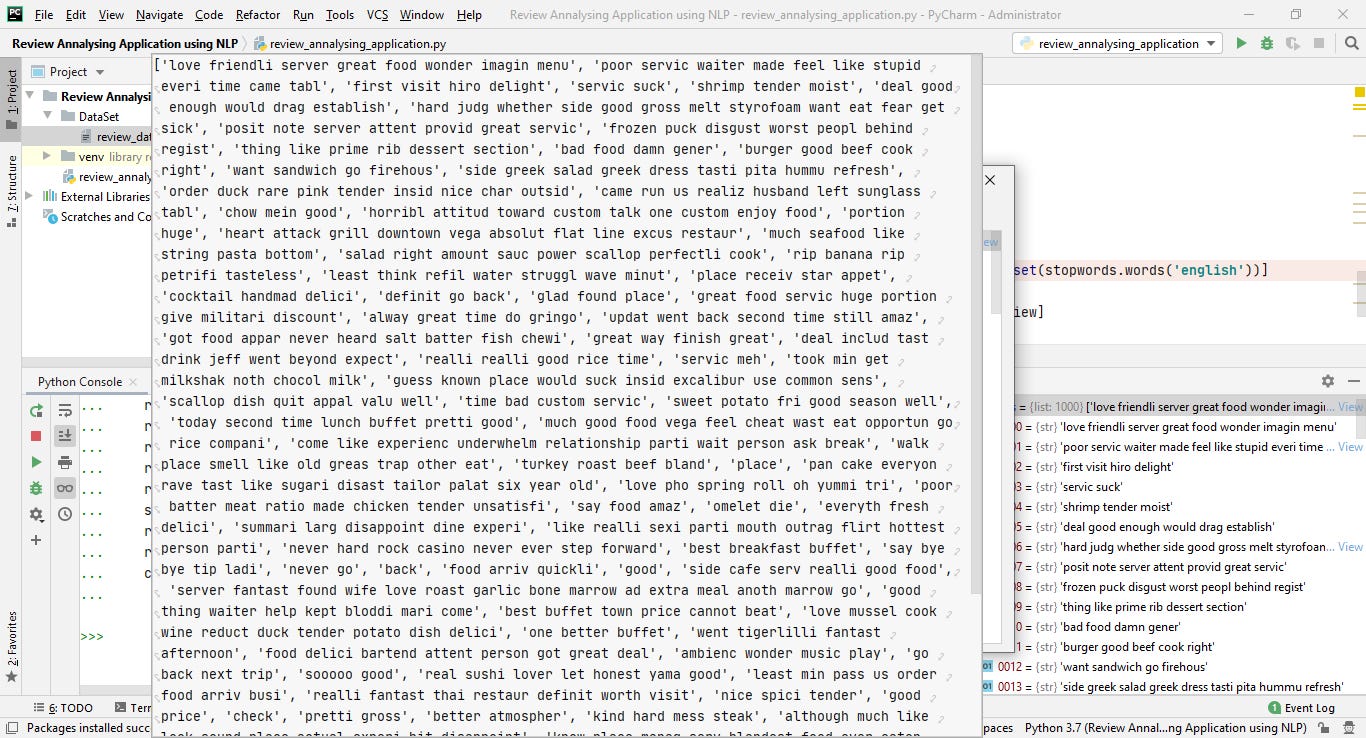 Review Analysing Application using NLP — Part 1 | by Dulan Wirajith ...