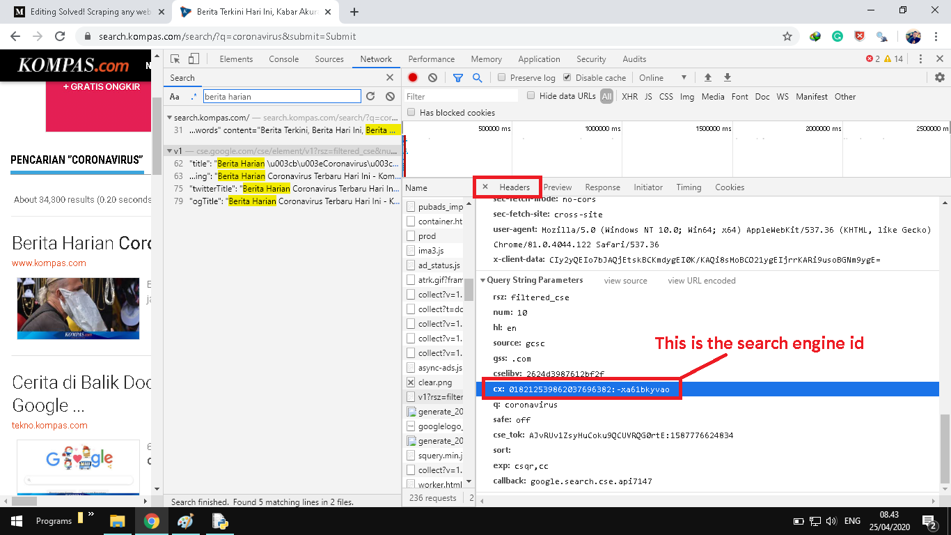 Solved! Scraping All of Data from Google CSE Using Python | by Rifai ...