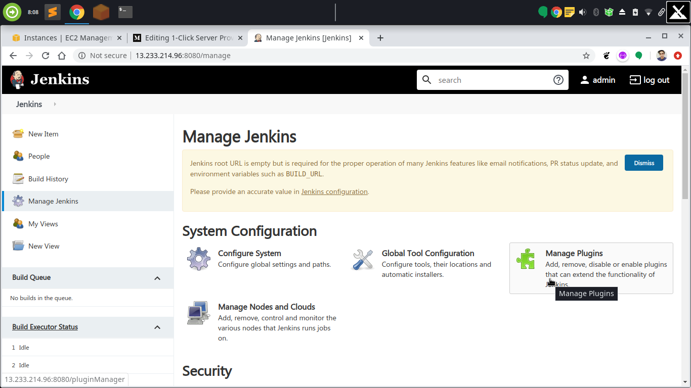 1-Click WebServer Provisioning on AWS using Terraform,Ansible,Docker & Jenkins | by kuldeep ...