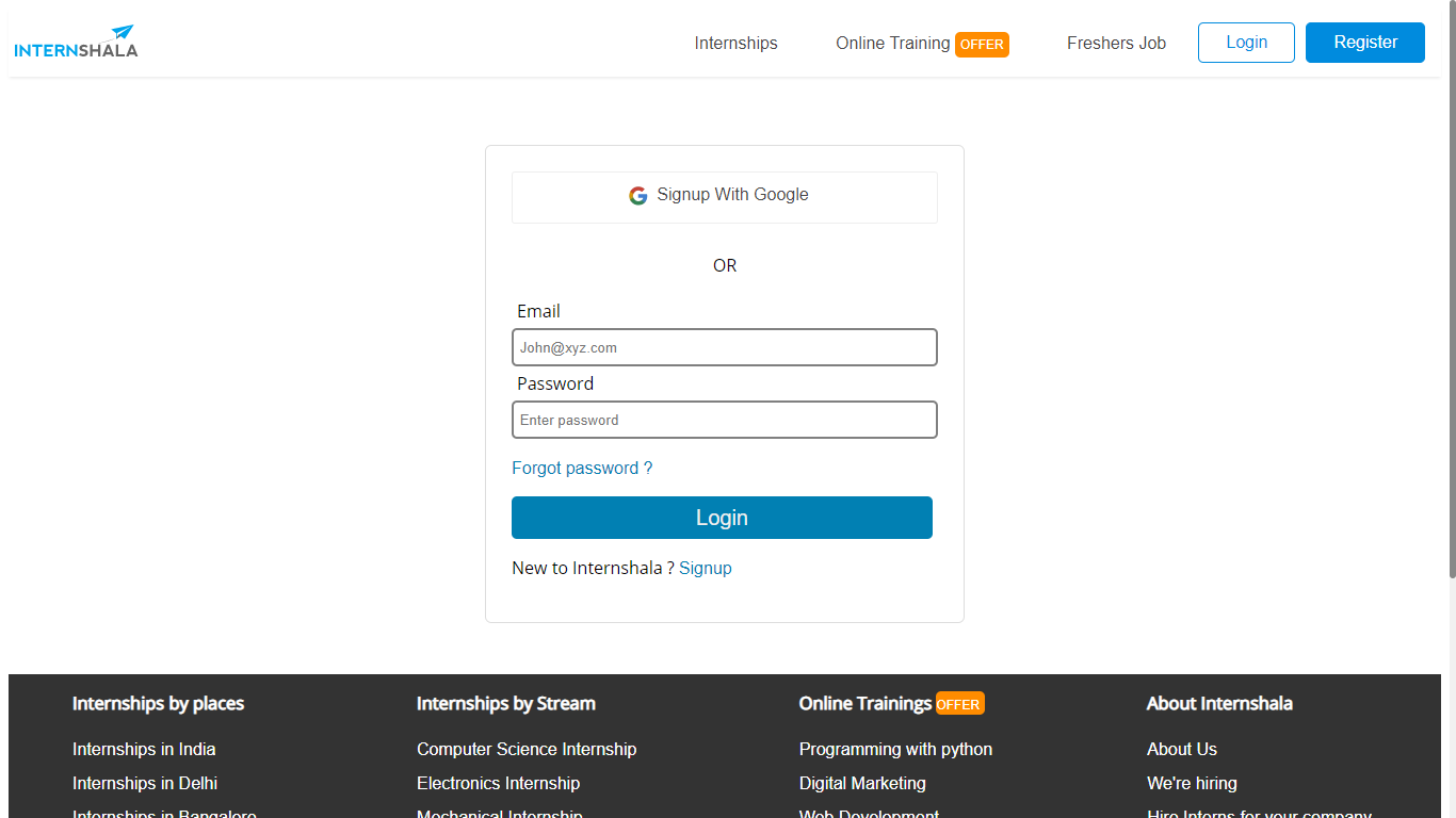 Implementation of the backend for our project, Internshala clone | by Srikanth Reddy | Aug, 2021 ...