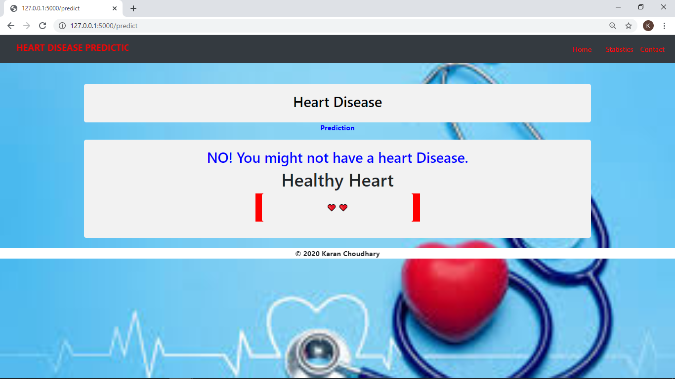 End to End Deployment of Heart Disease Prediction Through Flask With Machine Learning Algorithm ...