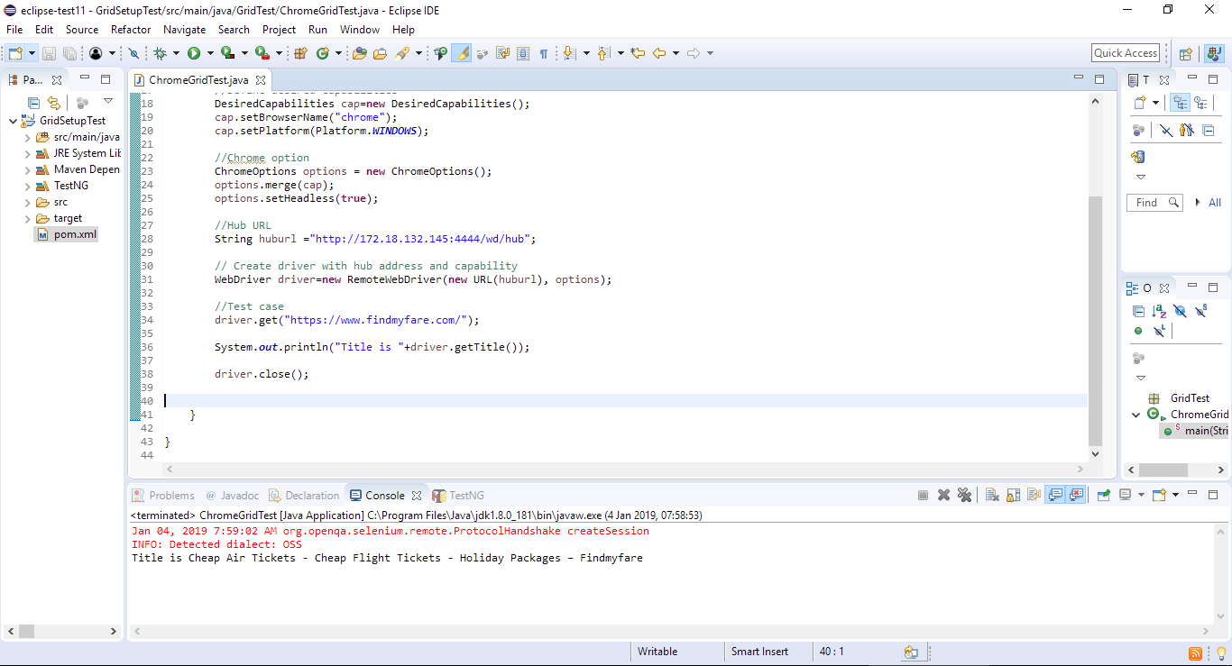 Selenium Grid -Chrome Browser. Let’s see how to write your first… | by ...