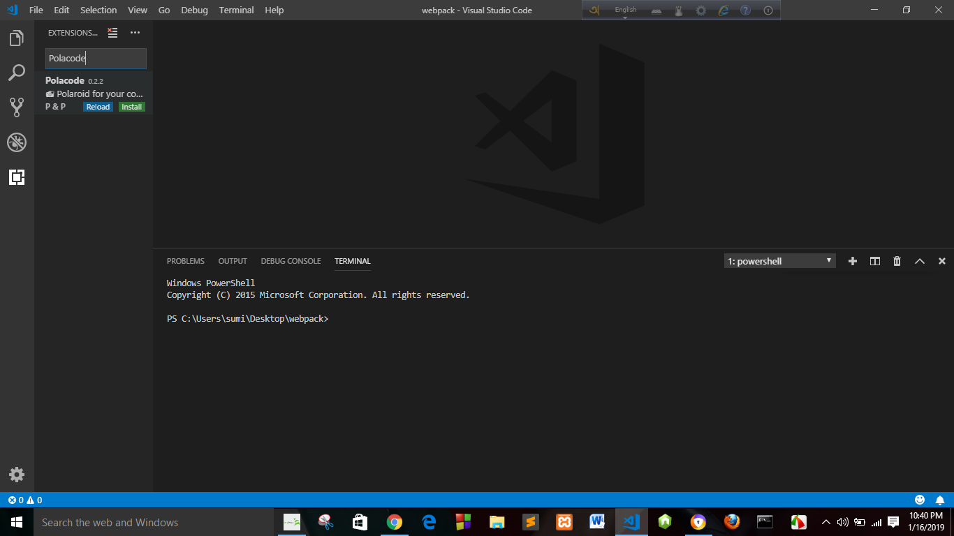 Use of ‘Polacode’ in ‘VSCode’ Editor | by Sahela Sumi | Medium
