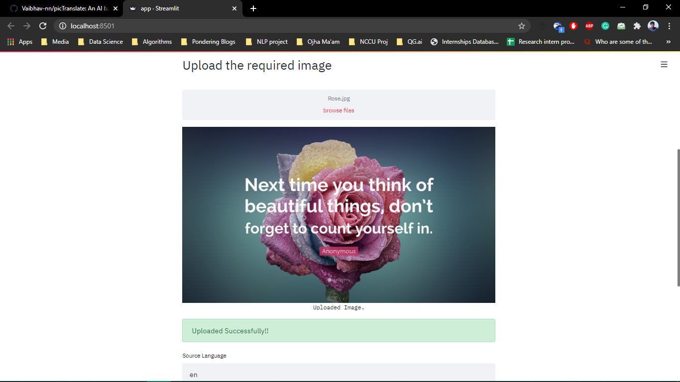 picTranslate: Seamless live Image Text translator | by Vaibhav Tiwari ...