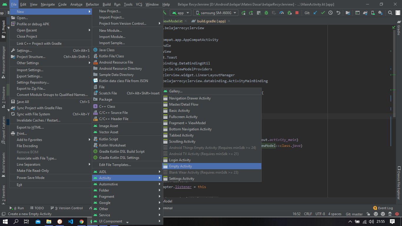 Menggunakan Retrofit dan MVVM Architecture dengan kotlin — Bagian 2