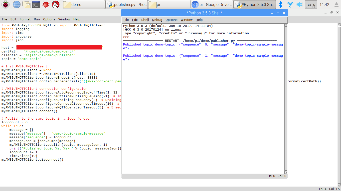 Connect your Raspberry Pi with AWS IoT - Sajith Abeywardhana - Medium
