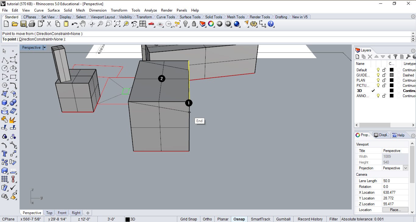 Solid Body Modelling in Rhino - DPro - Medium