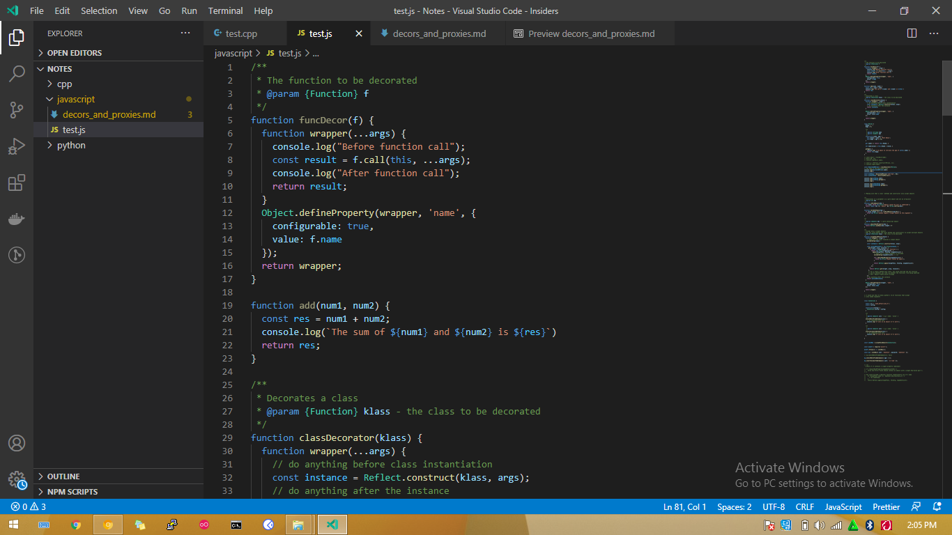 Use Case JavaScript — Decorators and Proxies | by Mark Edosa | Medium
