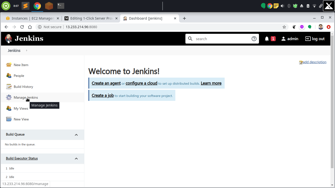 1-Click WebServer Provisioning on AWS using Terraform,Ansible,Docker & Jenkins | by kuldeep ...