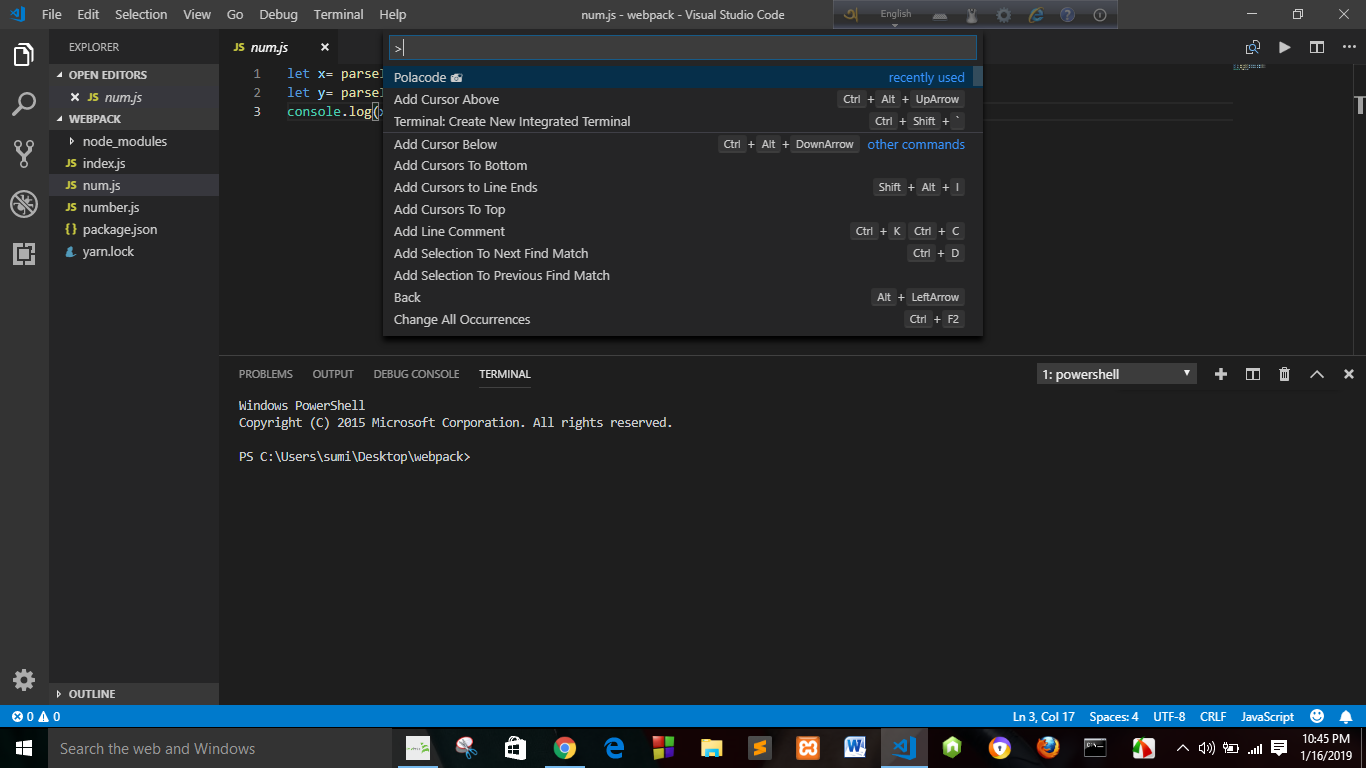 Use of ‘Polacode’ in ‘VSCode’ Editor | by Sahela Sumi | Medium