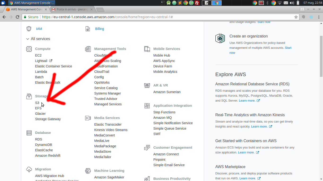 Connect logstash to aws S3. Connect to your AWS console and open… | by Pierangelo | Medium