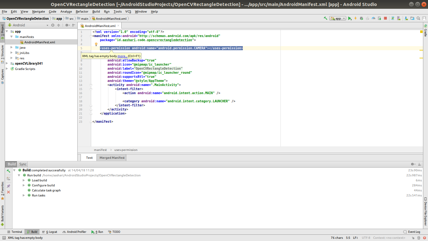 Simple Rectangle Detection Using OpenCV on Android - Andi Ashari - Medium