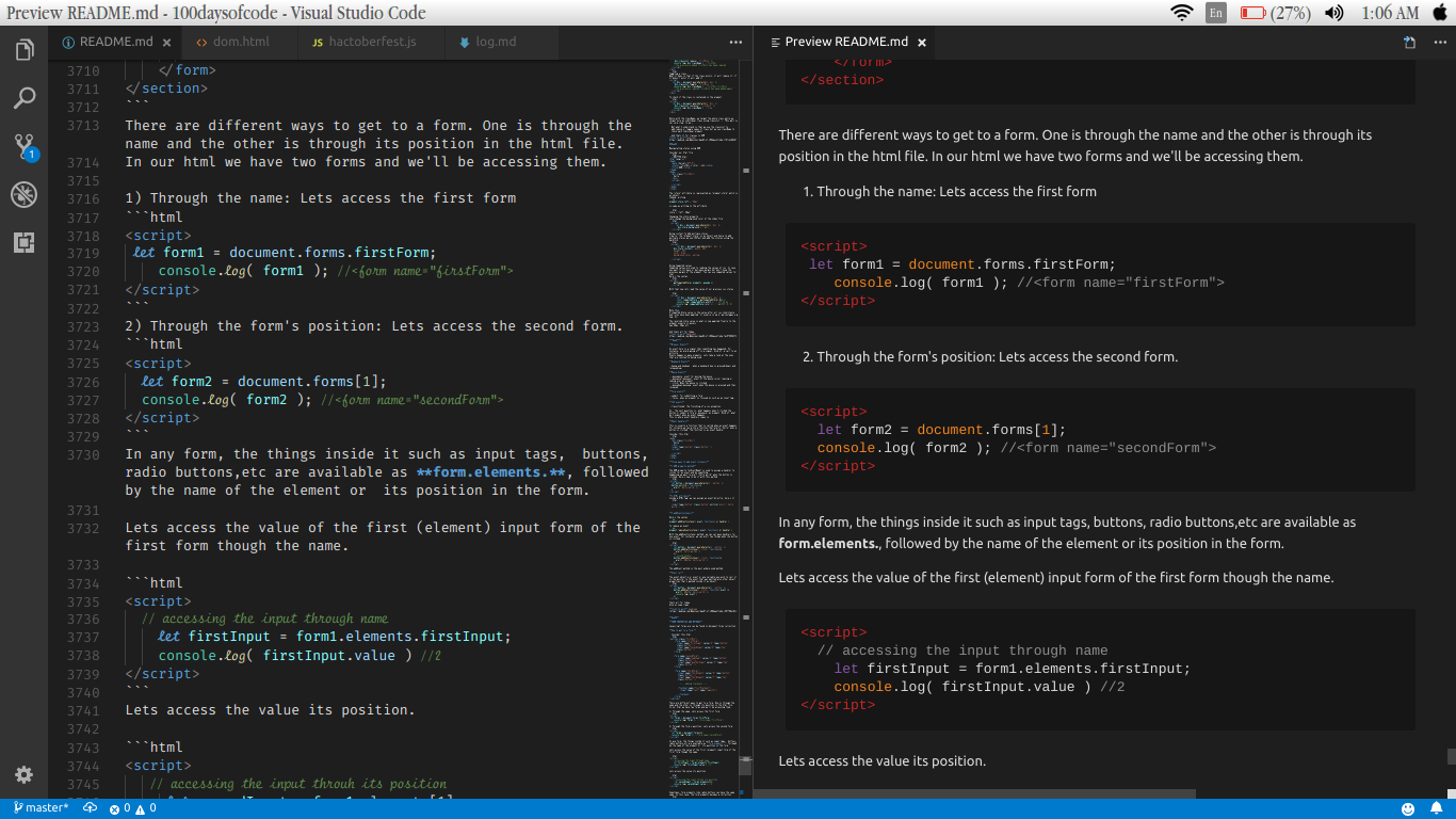Day68 of #100DaysOfCode. **FORM PROPERTIES AND METHODS** | by Ugwuanyi Chidera | LearnFactory ...