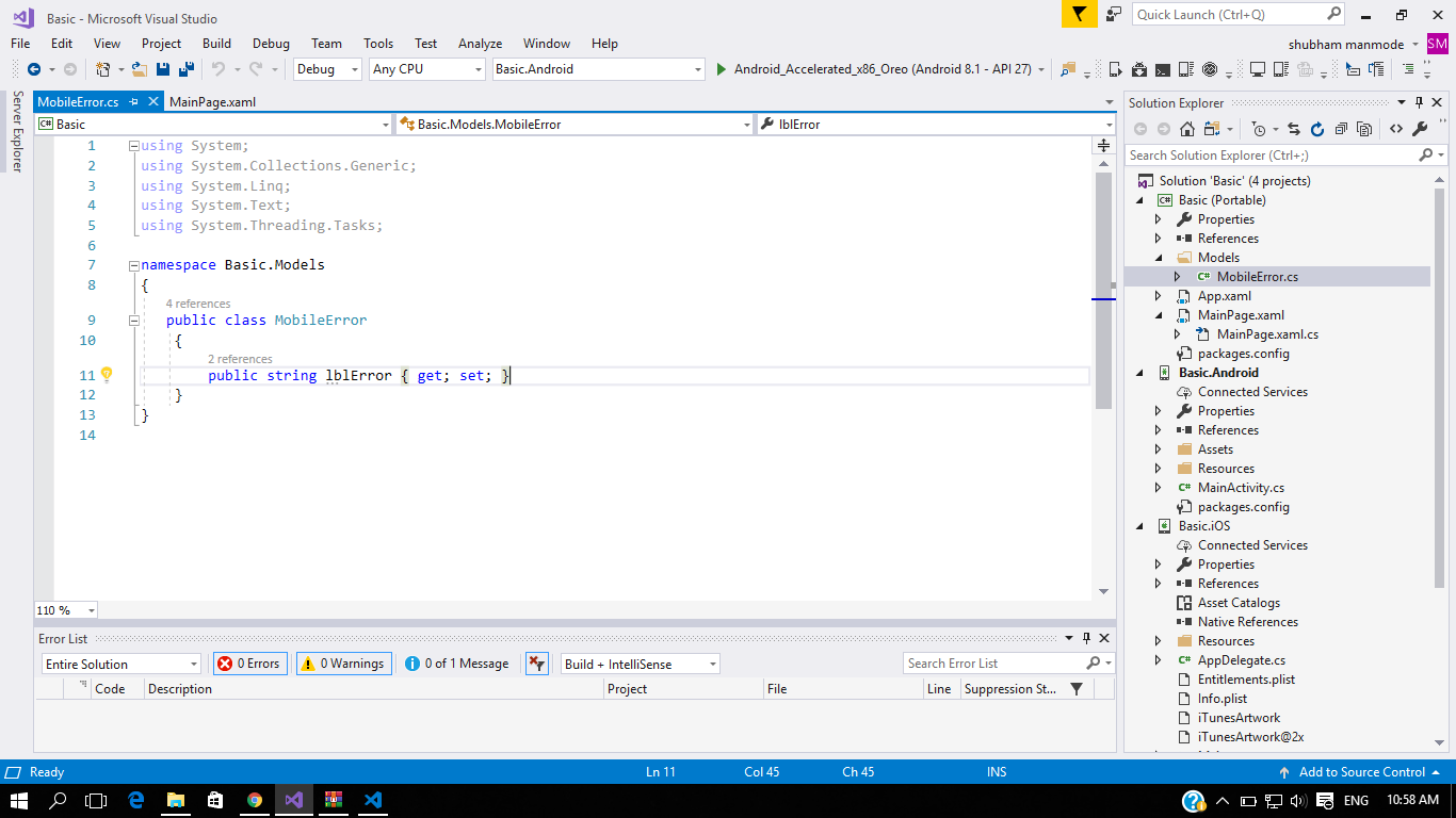 Xamarin.Forms — Phone Dialer Using Xamarin.Essentials | by shubham manmode | Medium