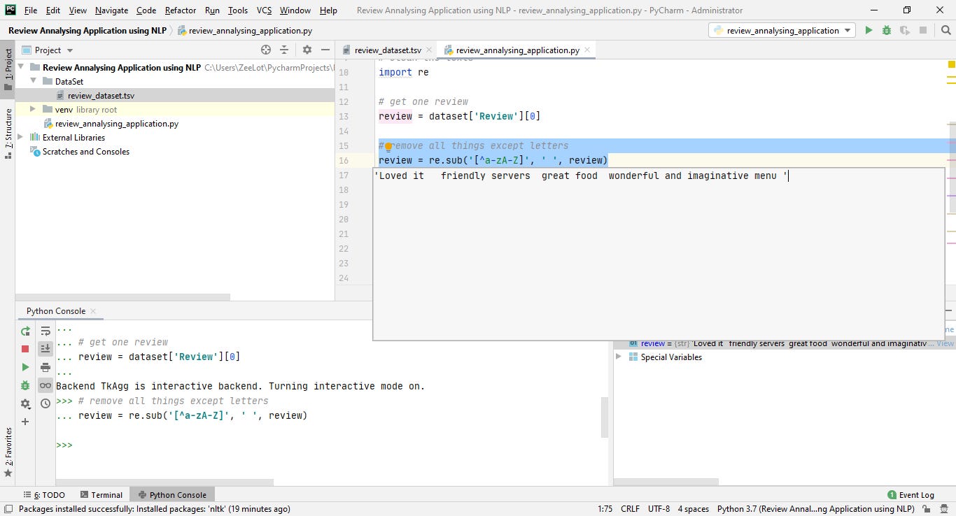 Review Analysing Application using NLP — Part 1 | by Dulan Wirajith ...