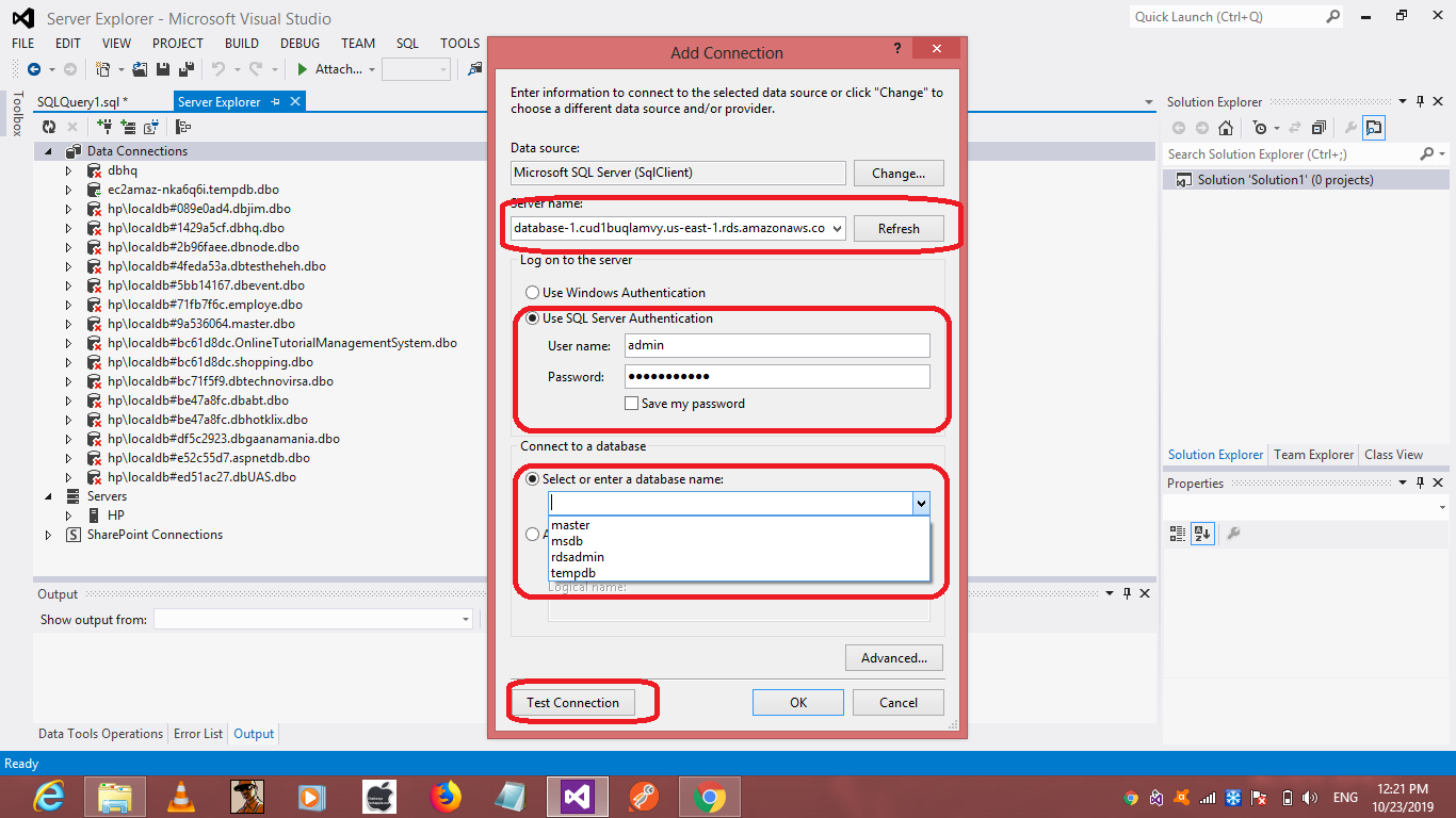 How to use RDS service in AWS (SQL SERVER) for Machine learning? | by ...