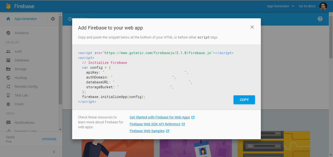 Getting fired up with Firebase Database | by Harshit Dwivedi | Coding Blocks | Medium