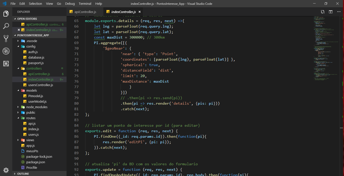 Criar uma app REST API com CRUD + Node.js + MongoDB + EJS | by Nuno Filipe | Medium