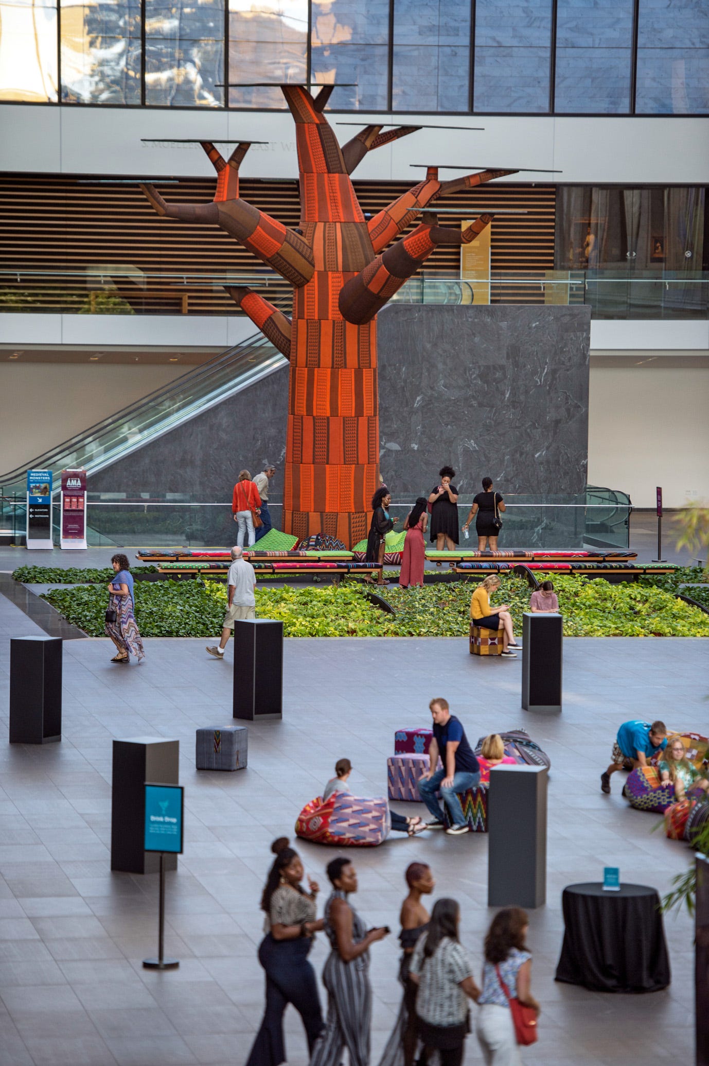 How a Tree Grew in the Ames Family Atrium: Artist Emeka Ogboh on Ámà ...