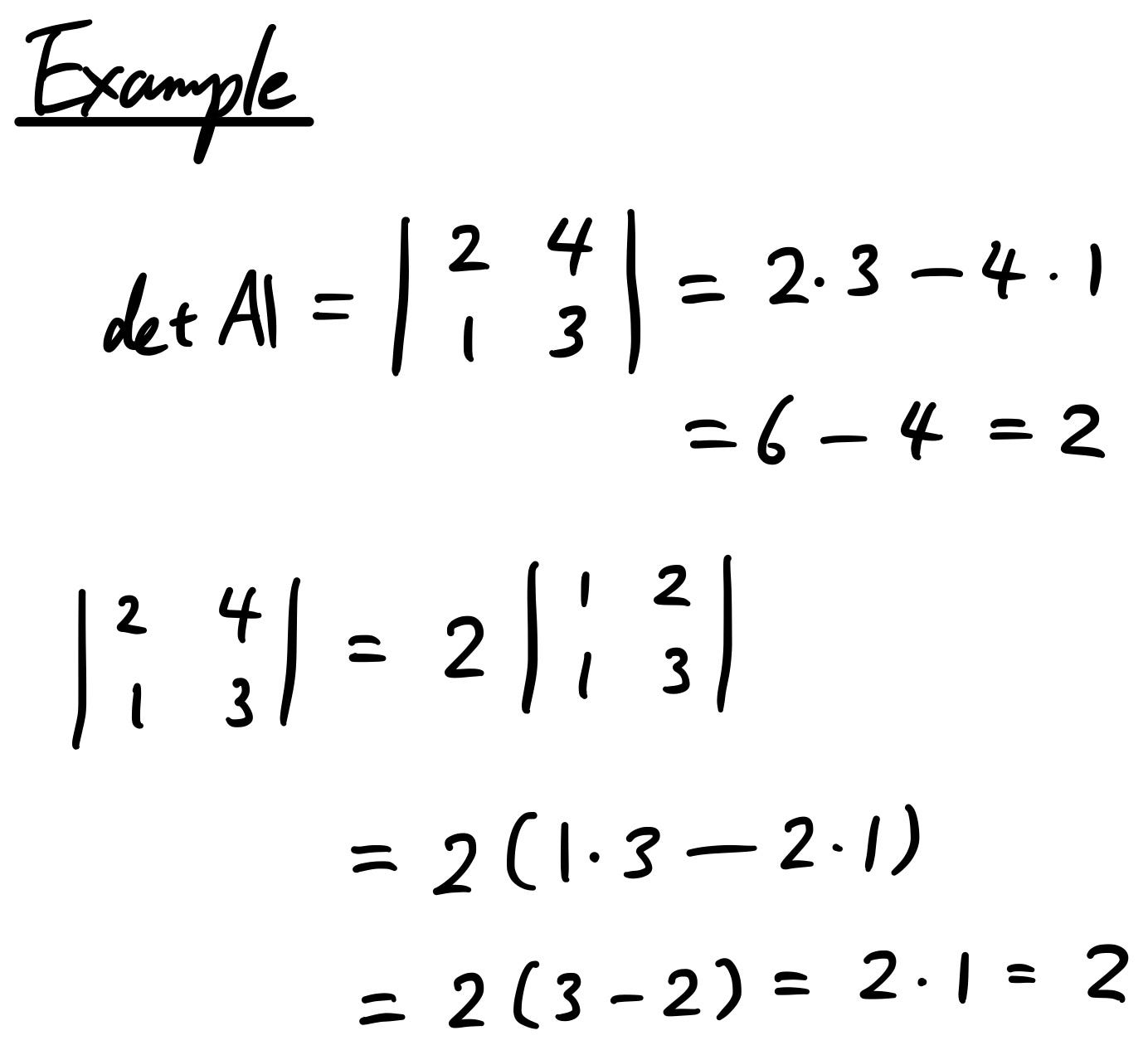 Linear Algebra 101 — Part 5: Determinants | by Sho Nakagome | sho.jp ...