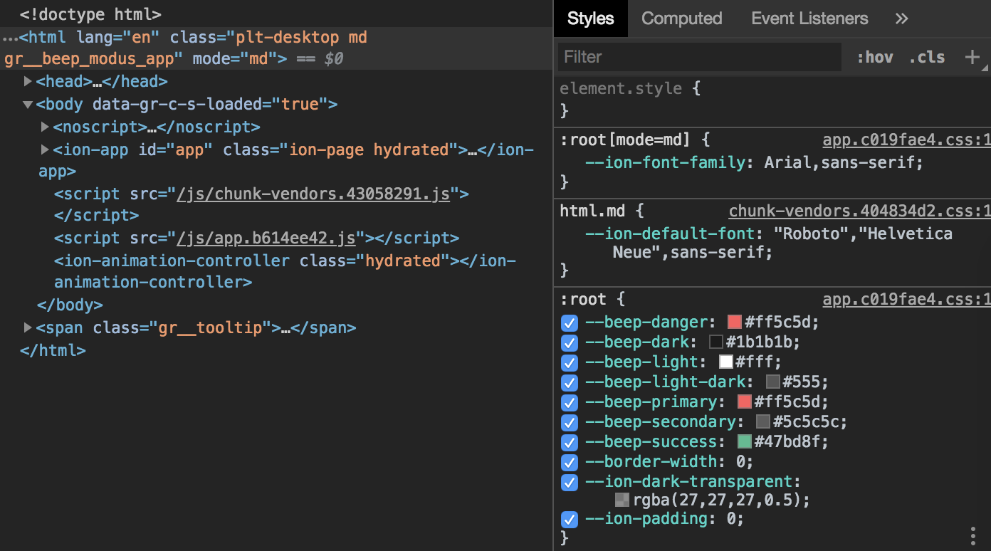 Using Ionic 4 in Vue applications with BEEP | by Modus Create, Inc. | Modus Create: Front End ...