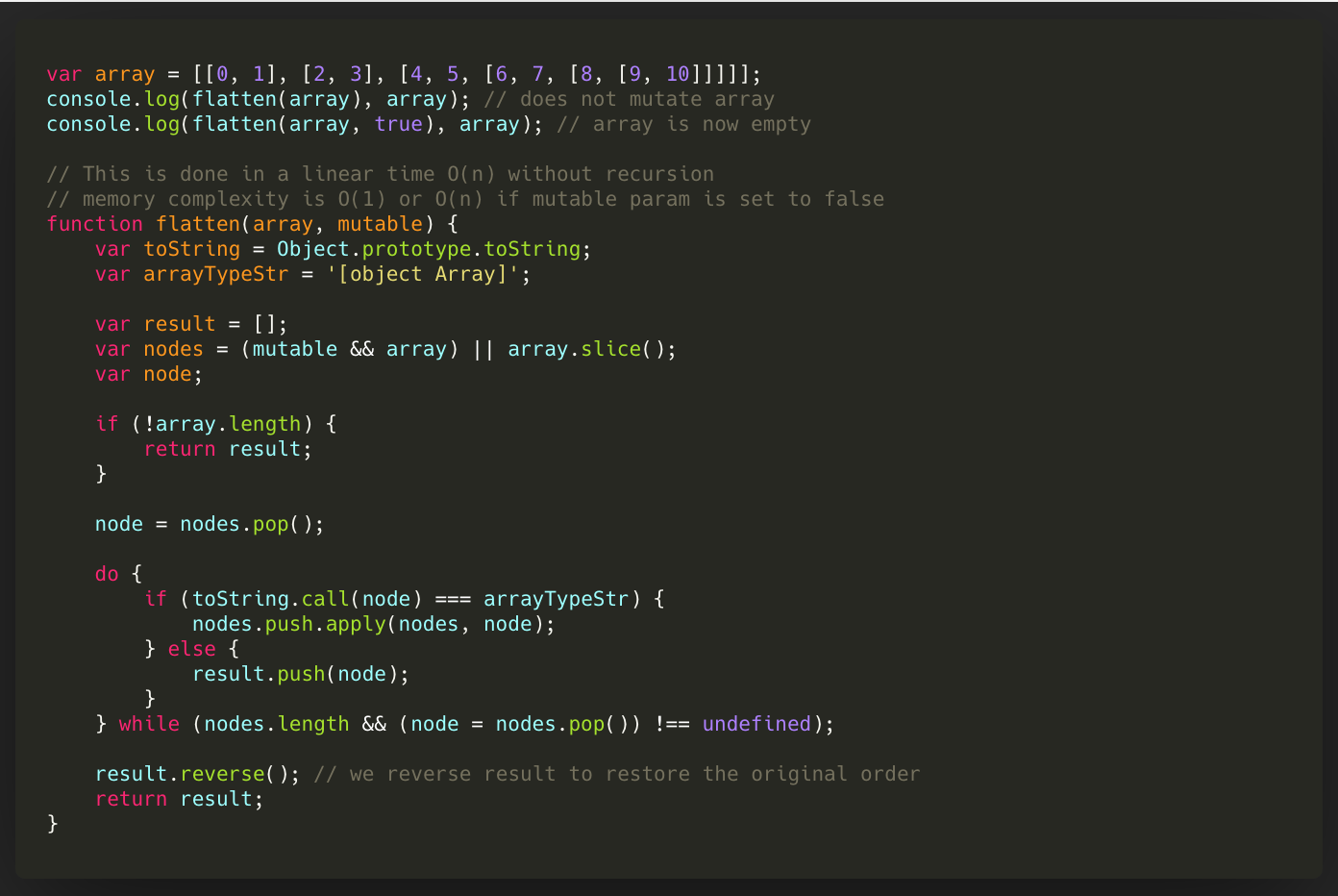 Es2019 Flatten Arrays In Javascript With Arrayflat By Gerardo