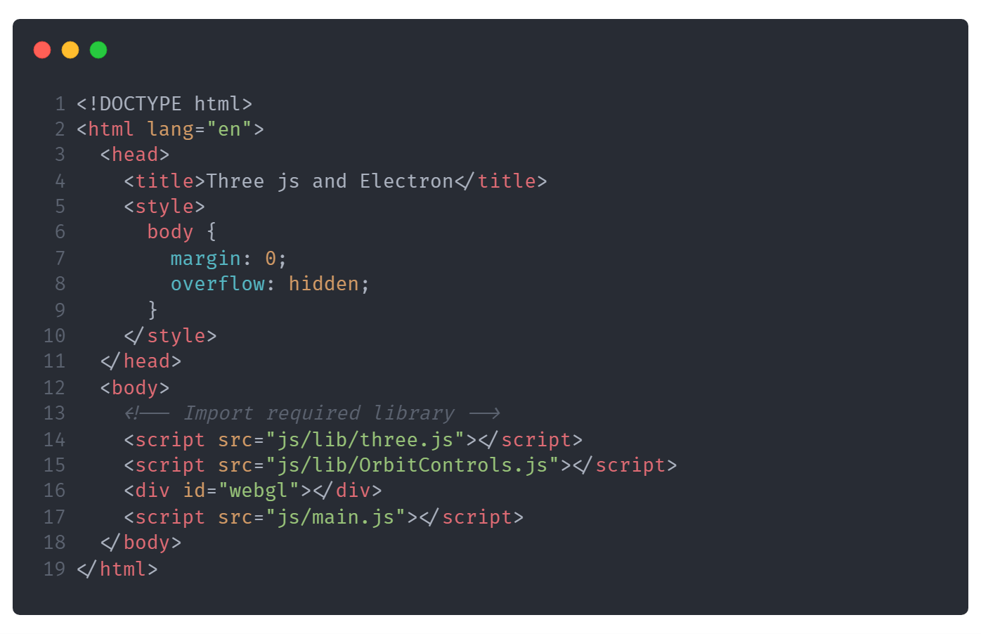 Getting started with three.js and electron.js. | by Sharad Ghimire | Medium