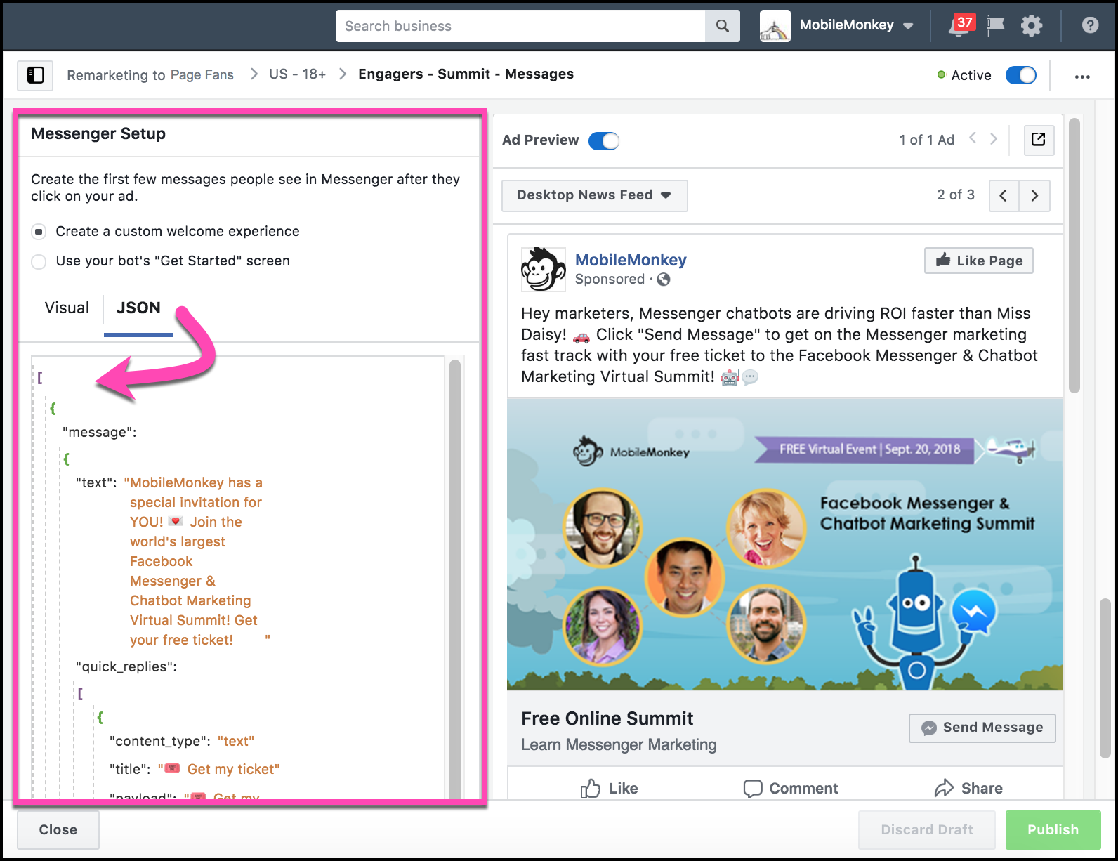 How to Send Messenger Blasts to Your Page Fans - Marketing and ...