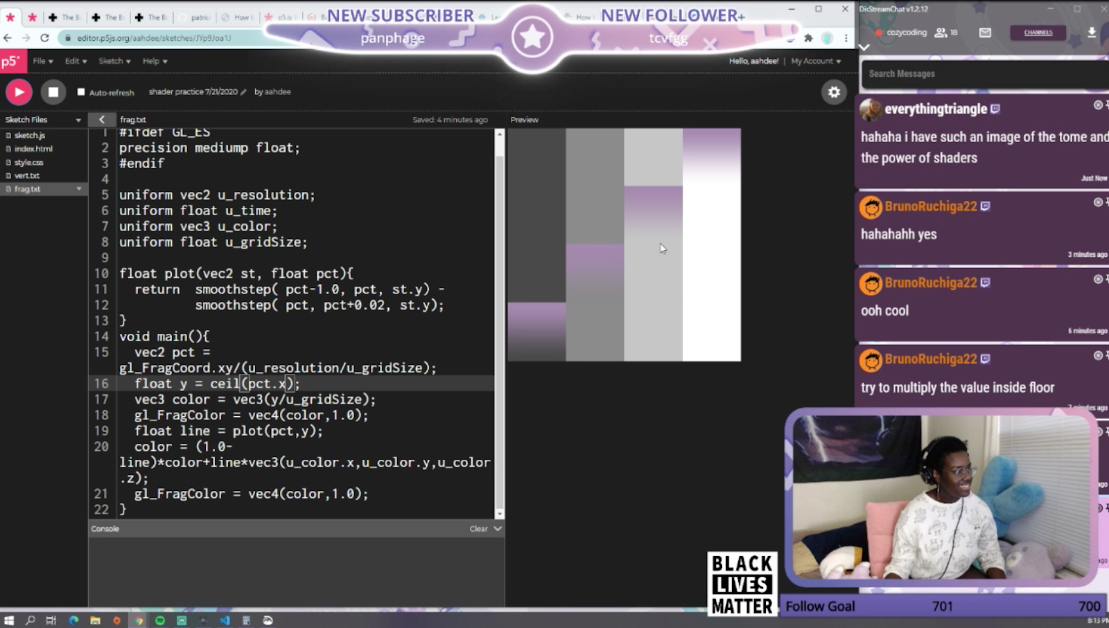 Chill and Cozy p5.js & Processing Tutorials on Twitch | by Processing Foundation | Processing ...
