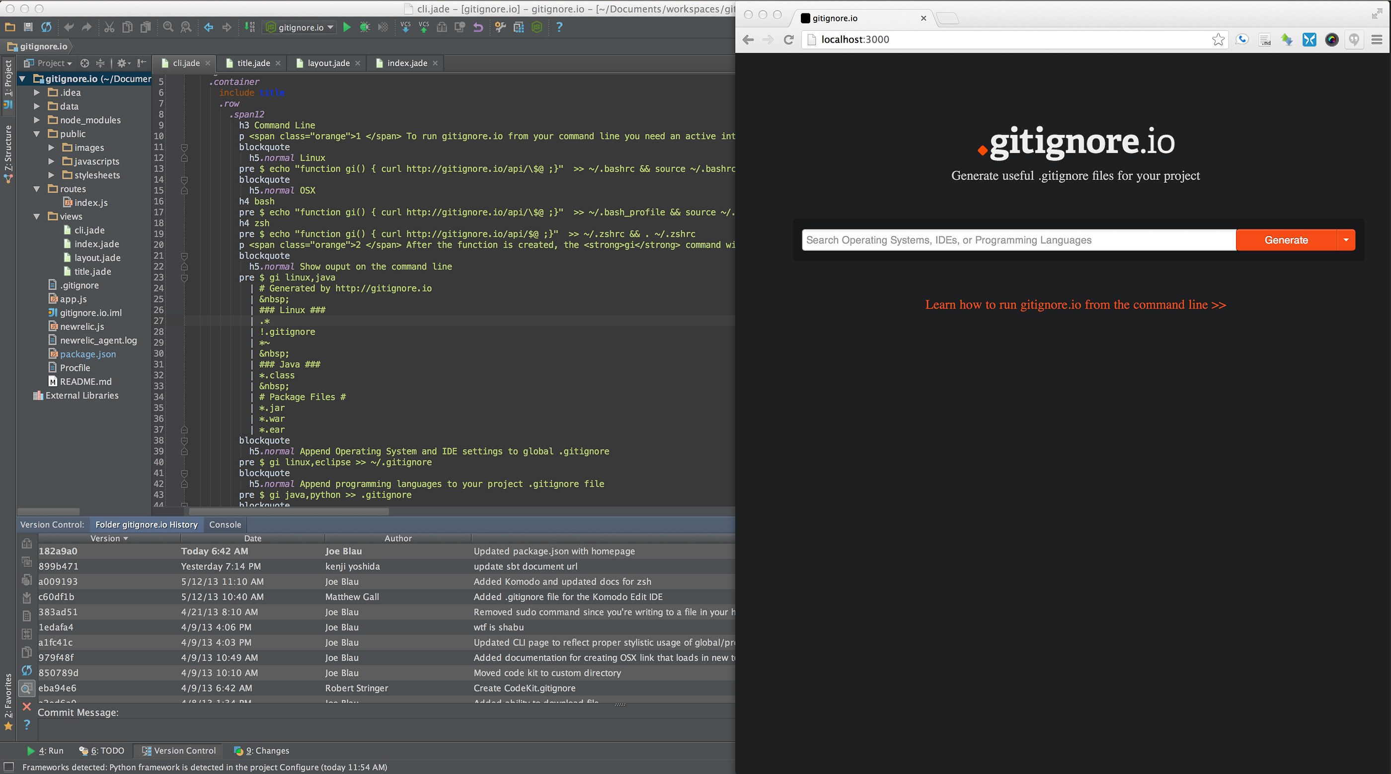 Gitignore.io: Building An Open Source Project | by Joe Blau | Medium