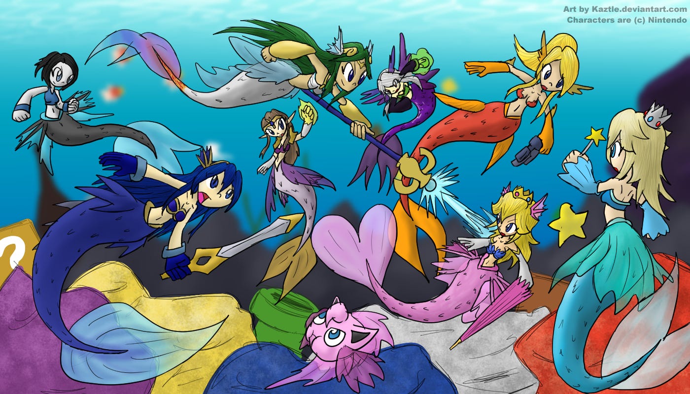 Super Smash Adventures The Great Mermaid Adventure By Og Private Super Smash Adventures