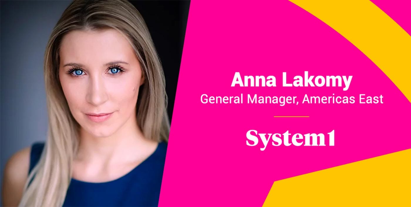 Truth Live Recap: Learnings From Our Talk With System1’s Anna Lakomy ...