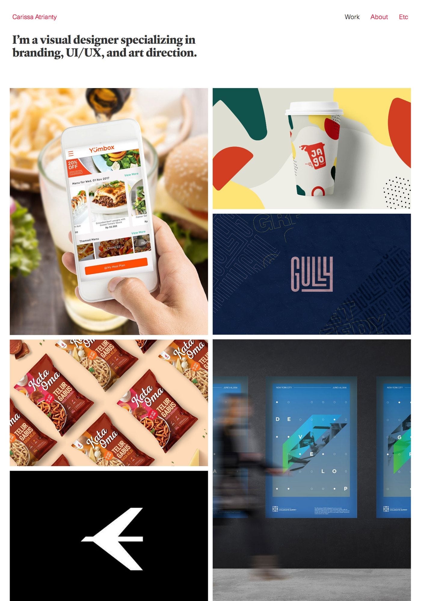 7 Brilliant Portfolios from Visual Designers | by bestfolios.com ...