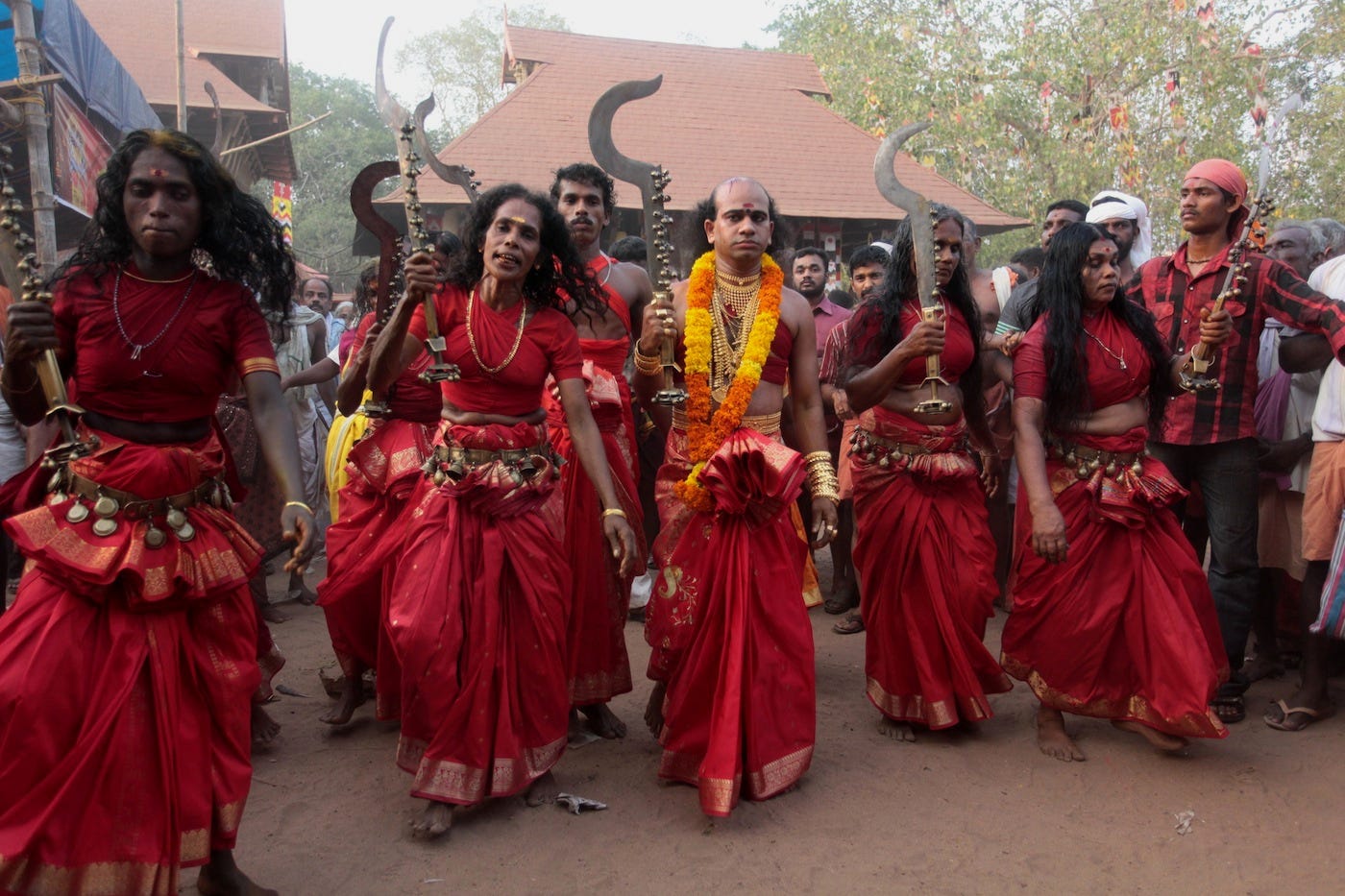 The Oracles of Kerala. The Velichappadu, Followers of Kali | by tewfic ...