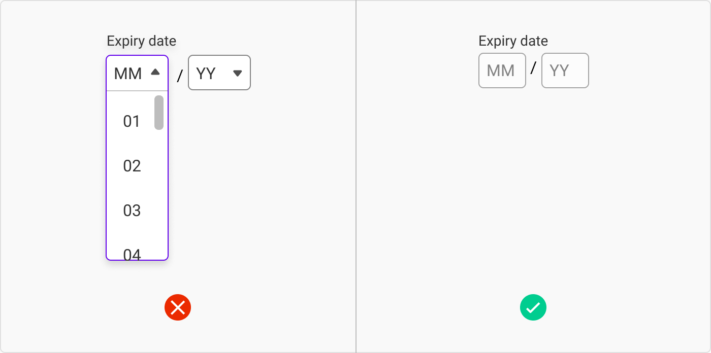UI cheat sheet: dropdown field. Dropdowns get a lot of flak from the UI ...
