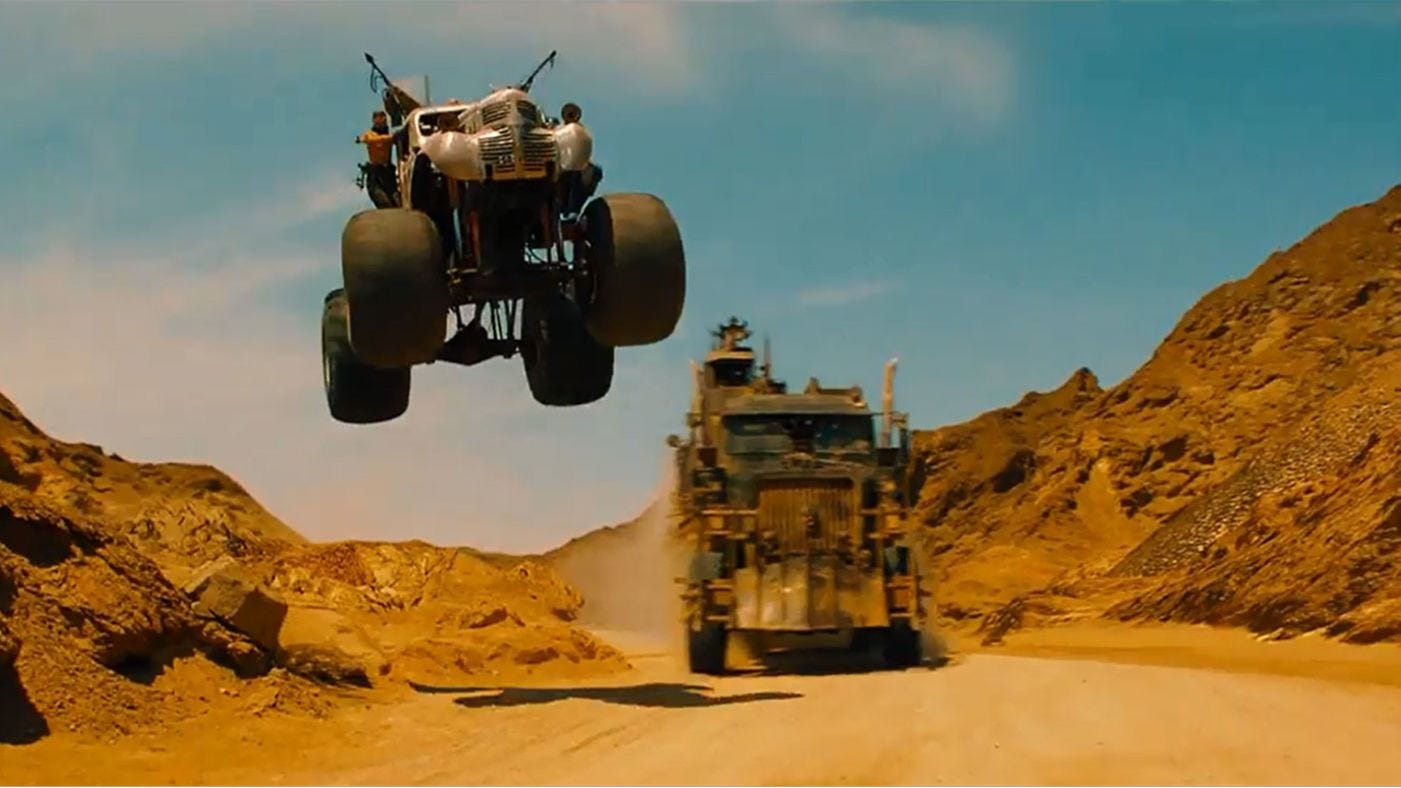 Mad Max, silhouette and clear staging | by David Alonso | Medium